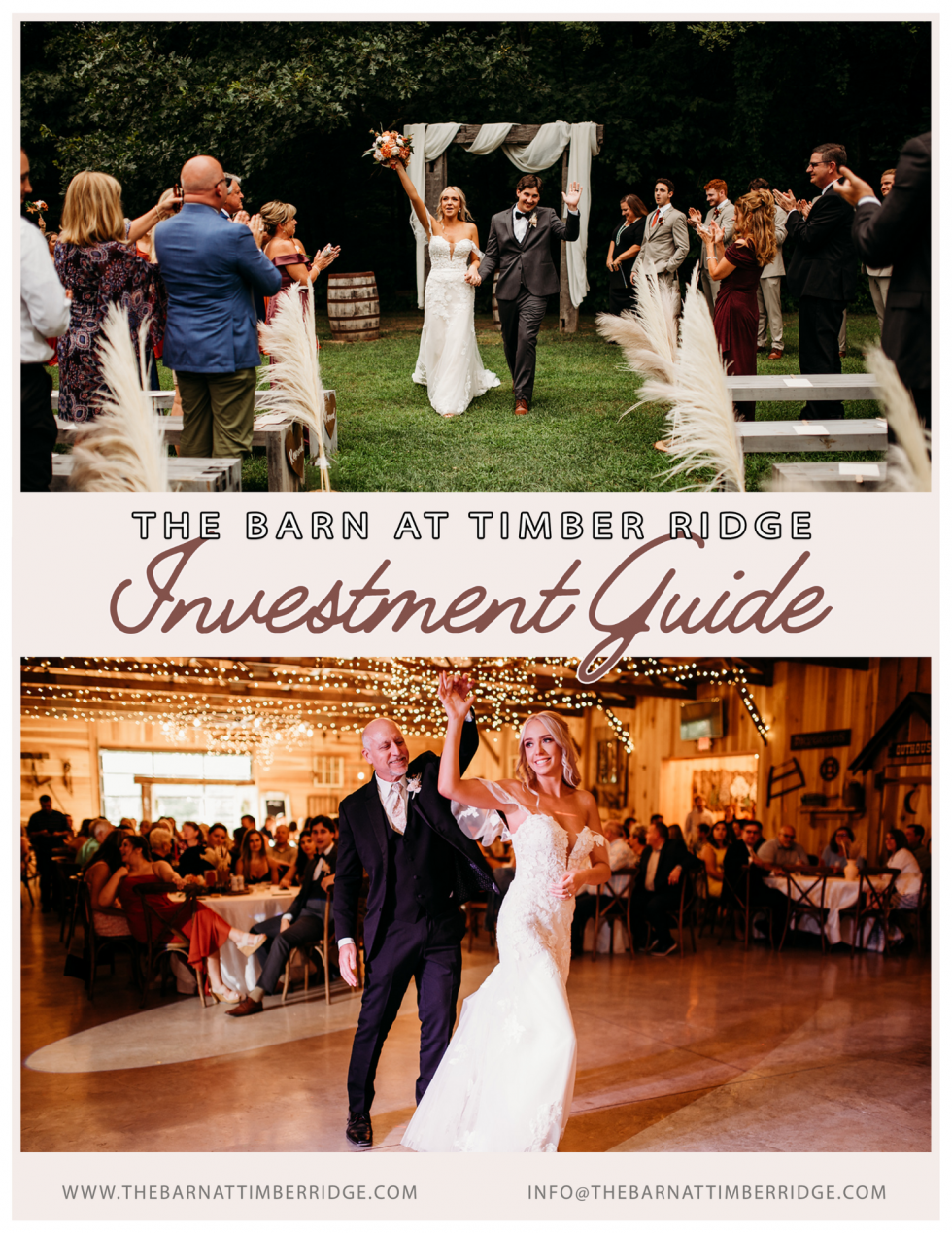 Investment Guide ~ The Barn At Timber Ridge